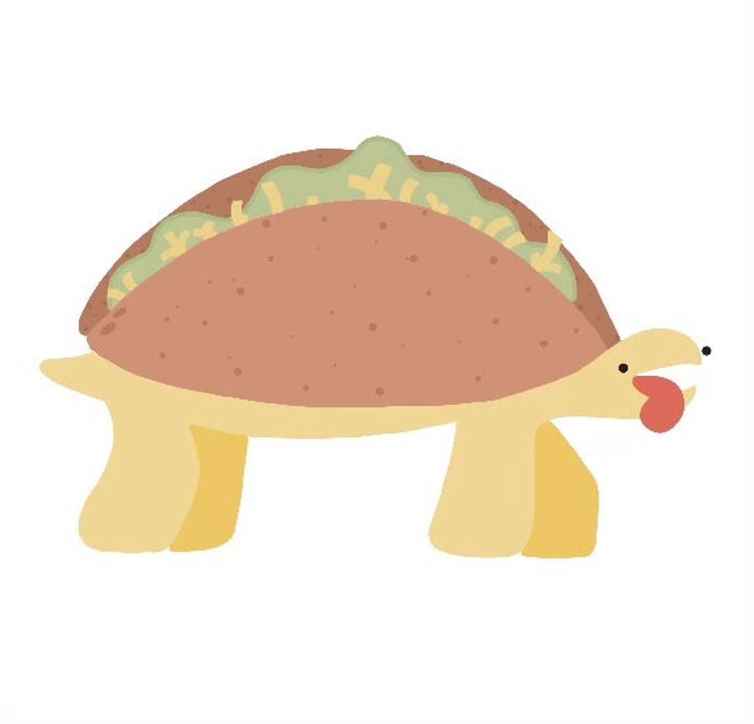 Taco Turtle - Etsy