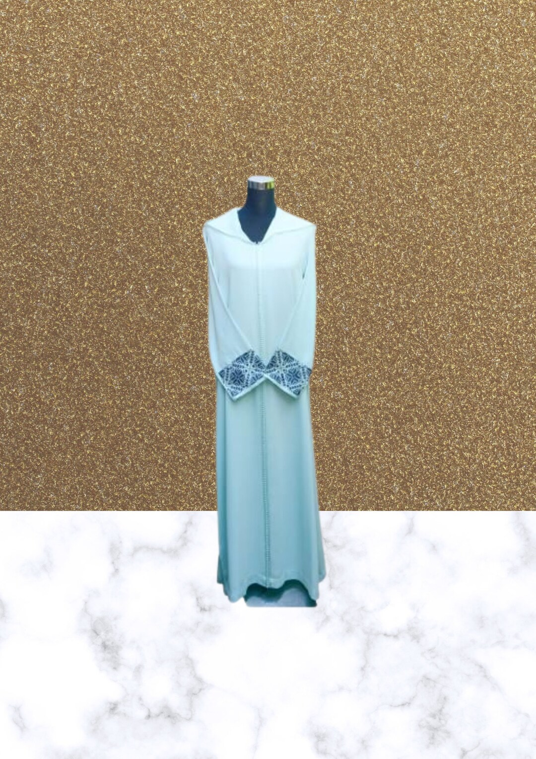 Djellaba Dress Traditional Moroccan Djellaba Dress - Etsy