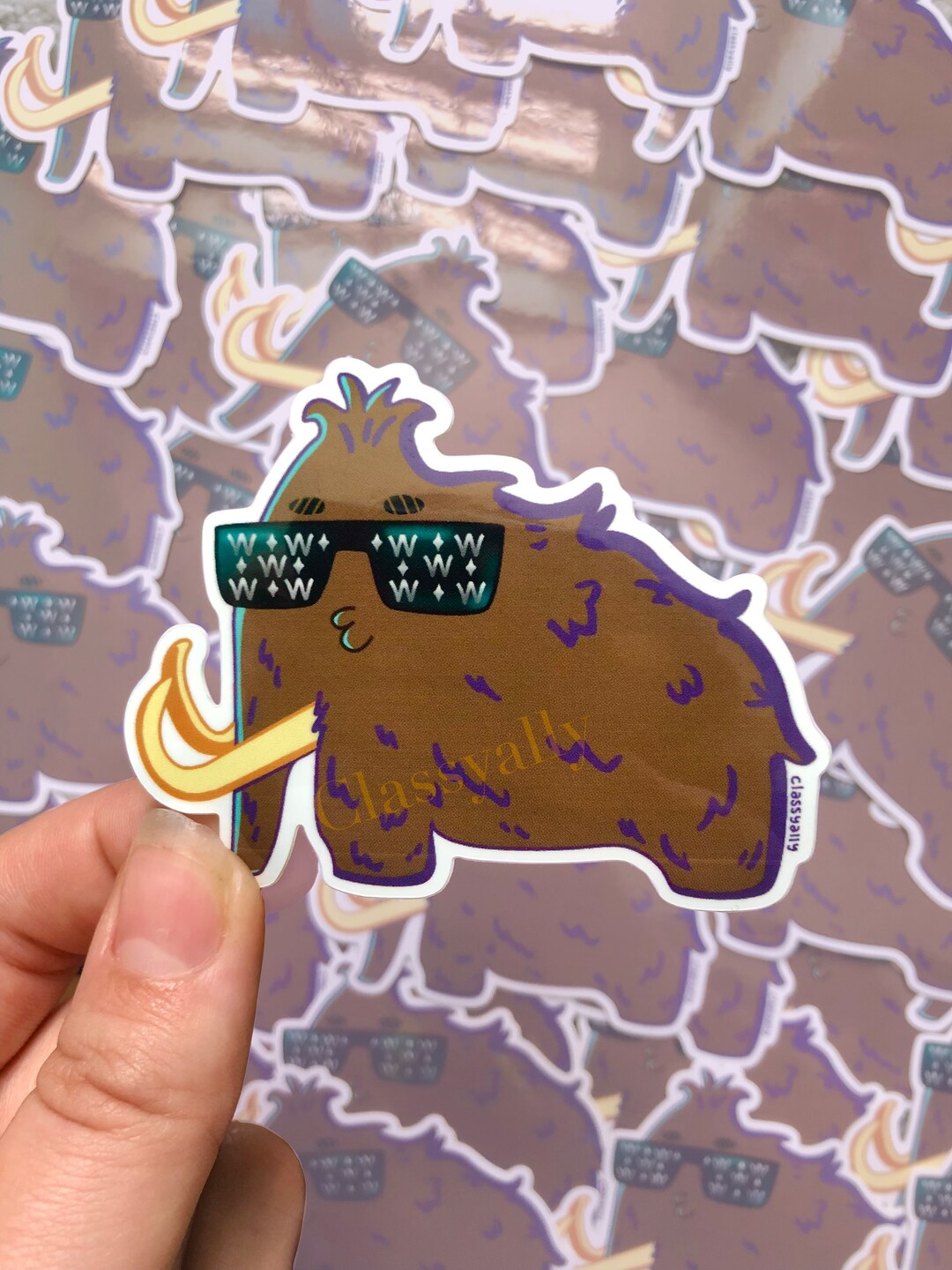 Wooli Sunglasses Sticker | Logo | EDM DJ | Vinyl, Waterproof - Etsy