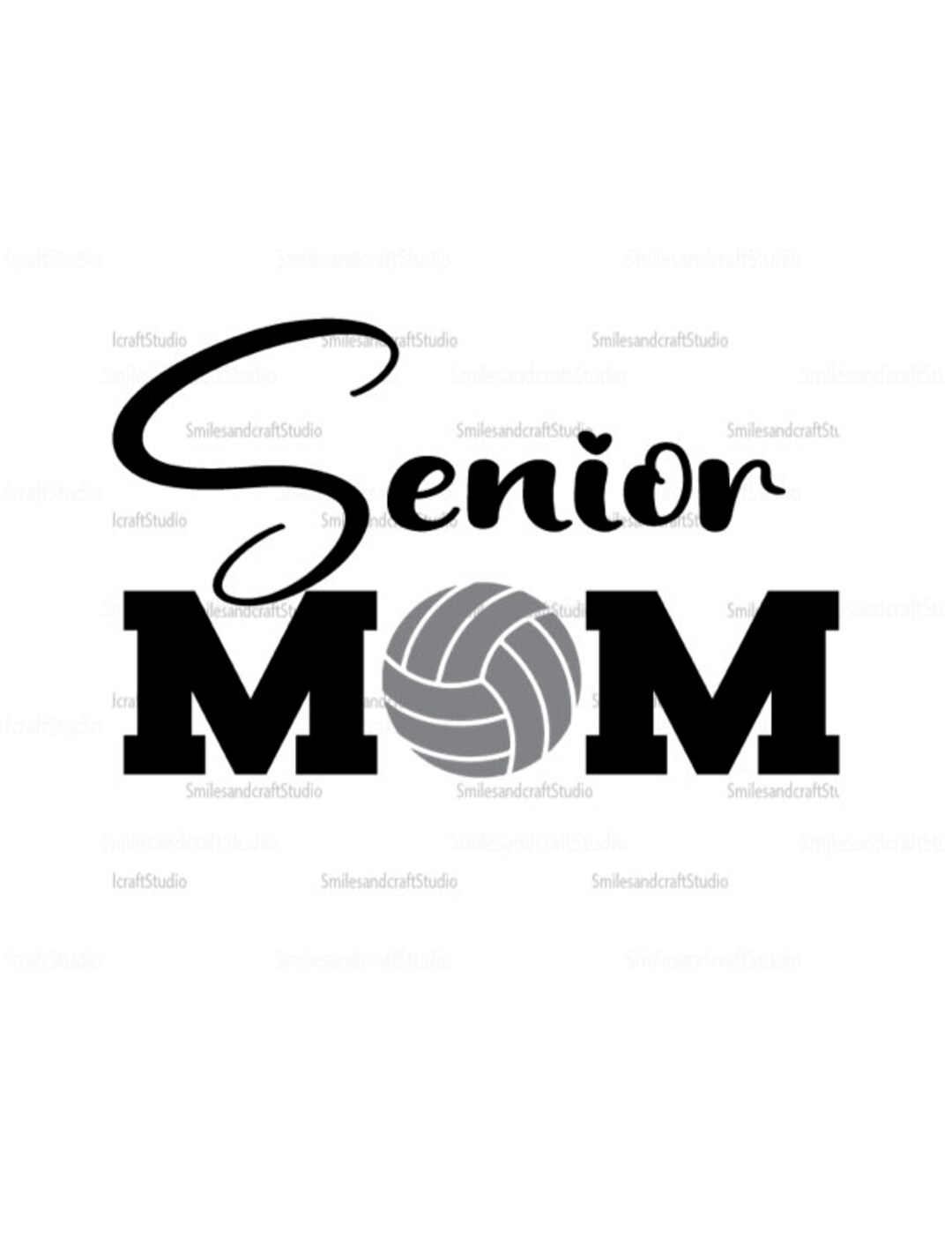 Senior Volleyball Mom SVG - Instant Digital Download - Svg, Png Files ...