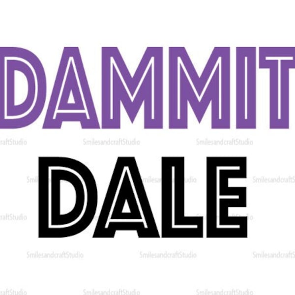 Dammit Svg - Etsy