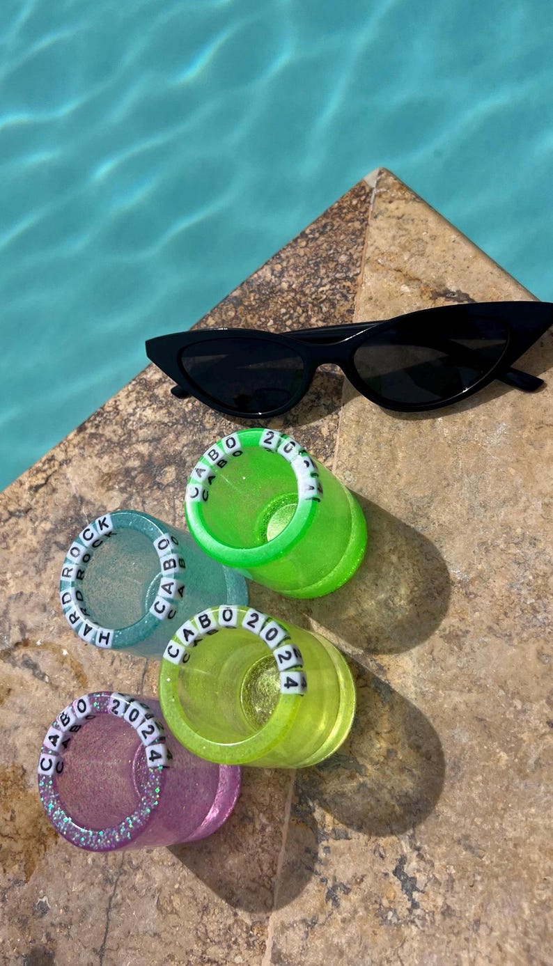 Shot Glass Customized With Name/title Handmade Personalized Special ...