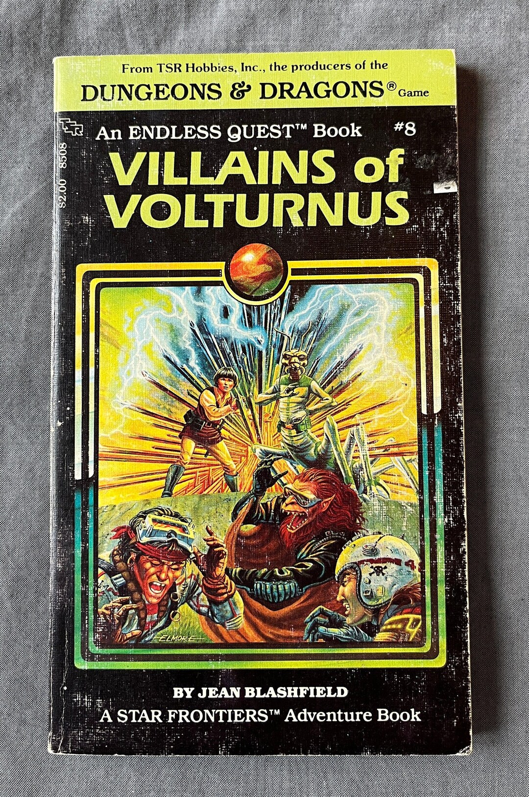 1983 Villains of Volturnus Endless Quest Book - Dungeons and Dragons ...