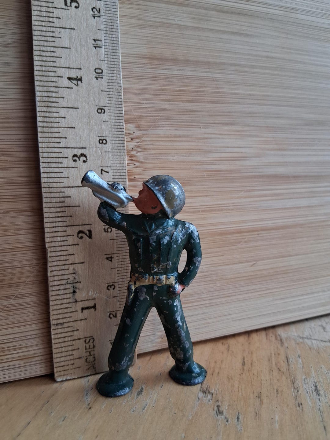 Vintage Barclay WWI Pad Foot Bugler (B236) - Dime Store Era Classic! - Etsy