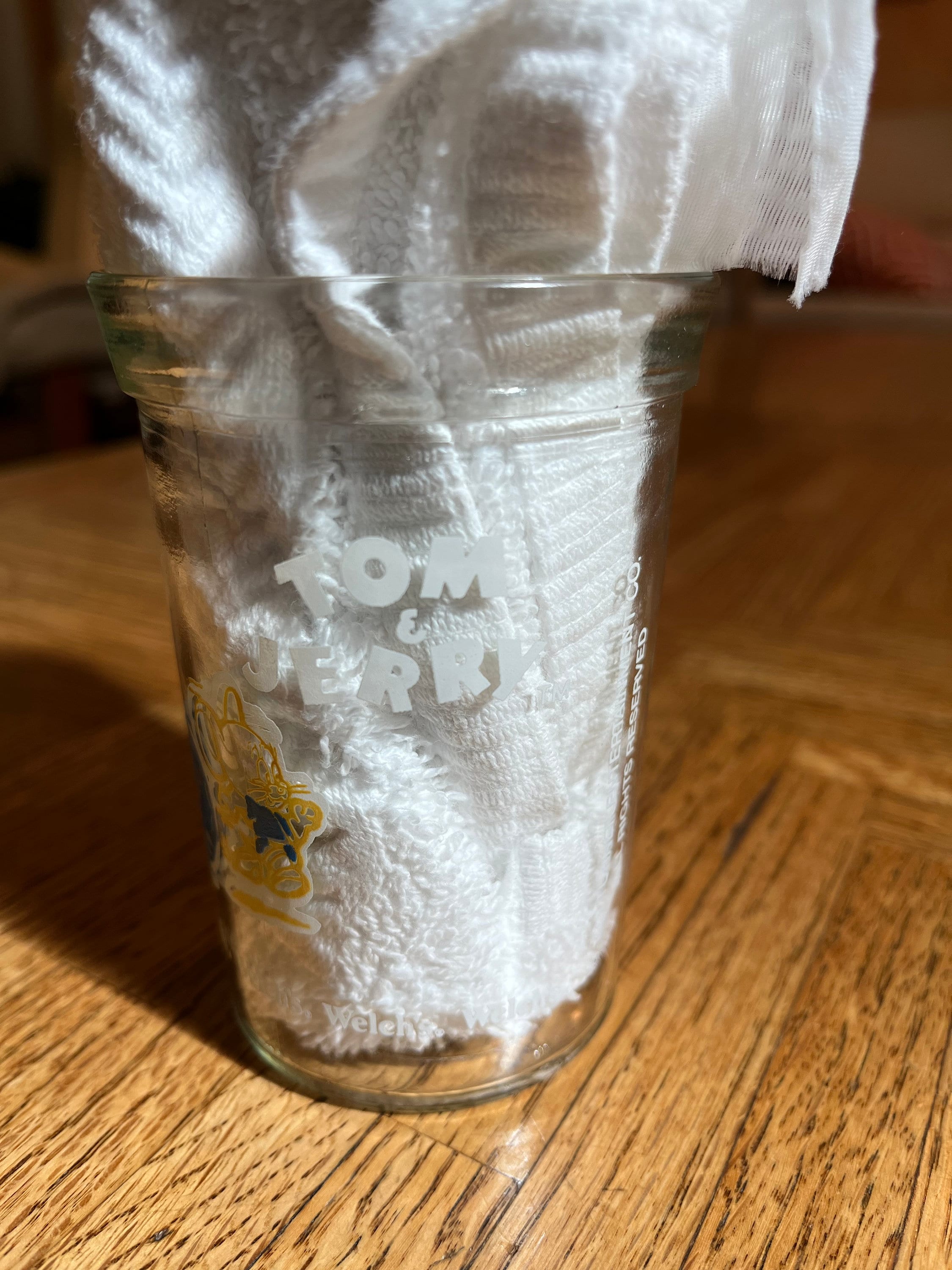 Welch's Tom and Jerry Juice Glass - Soccer - Vintage 1991 - Etsy
