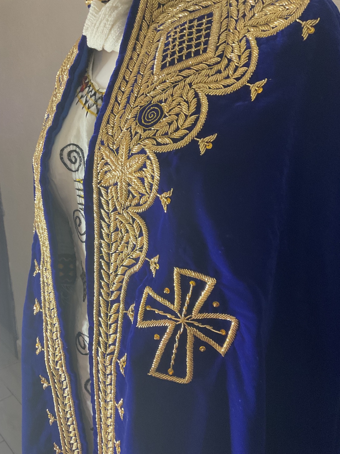 Ethiopian Kaba / Kabba / Wedding Kaba / Blue Kaba - Etsy