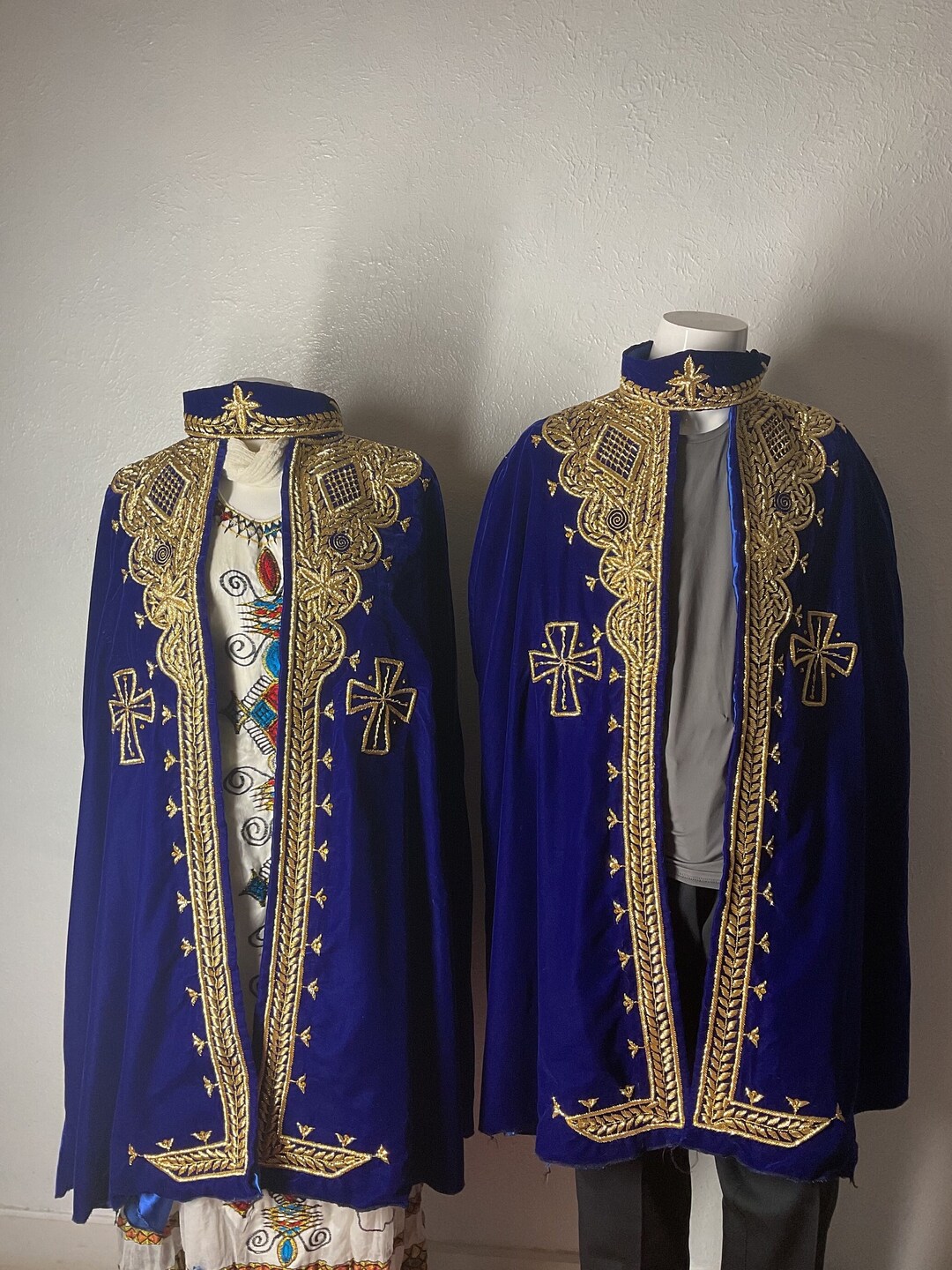 Ethiopian Kaba / Kabba / Wedding Kaba / Blue Kaba - Etsy