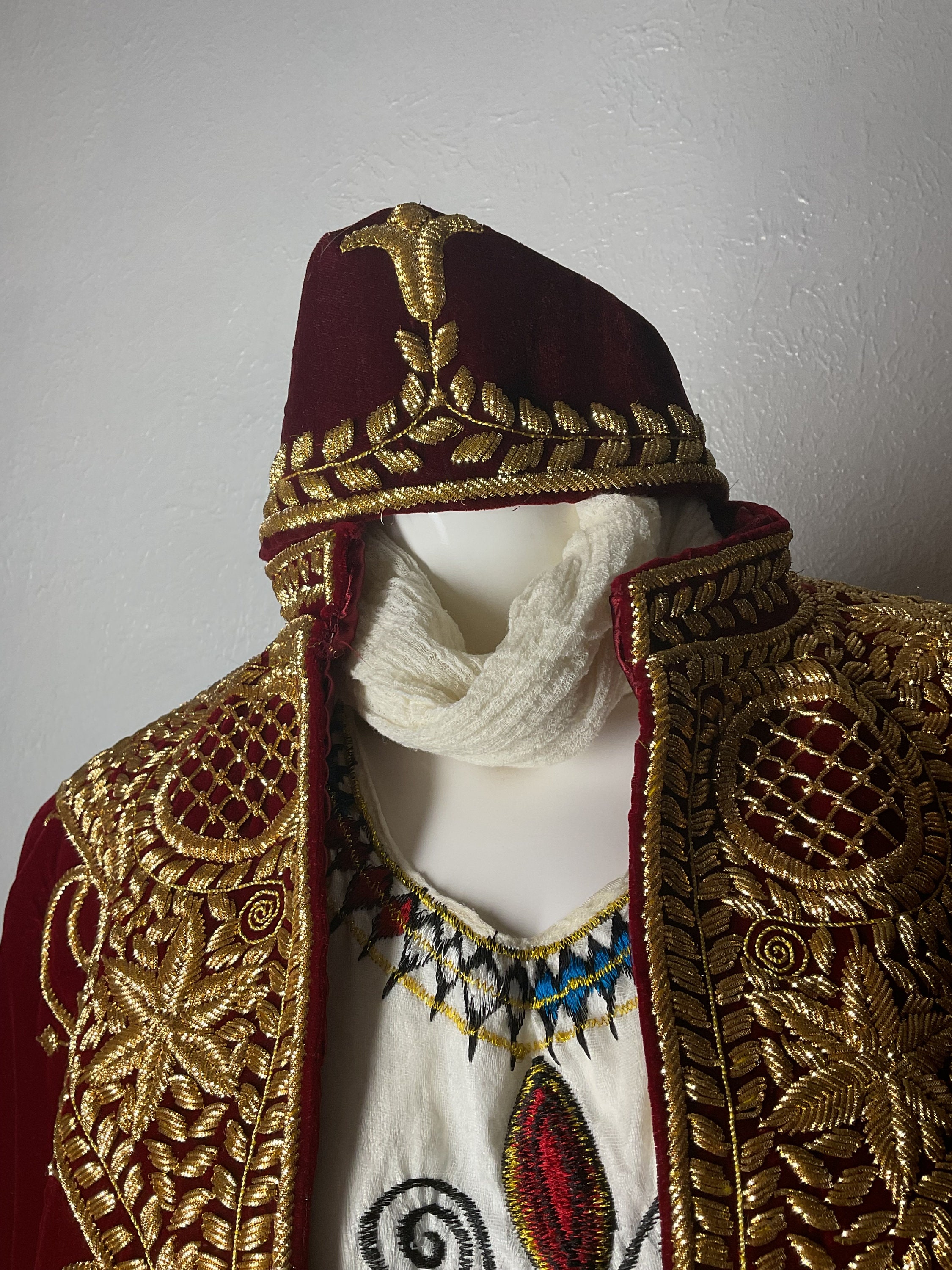 Ethiopian Kaba / Kabba / Wedding Kaba / Red Kaba - Etsy