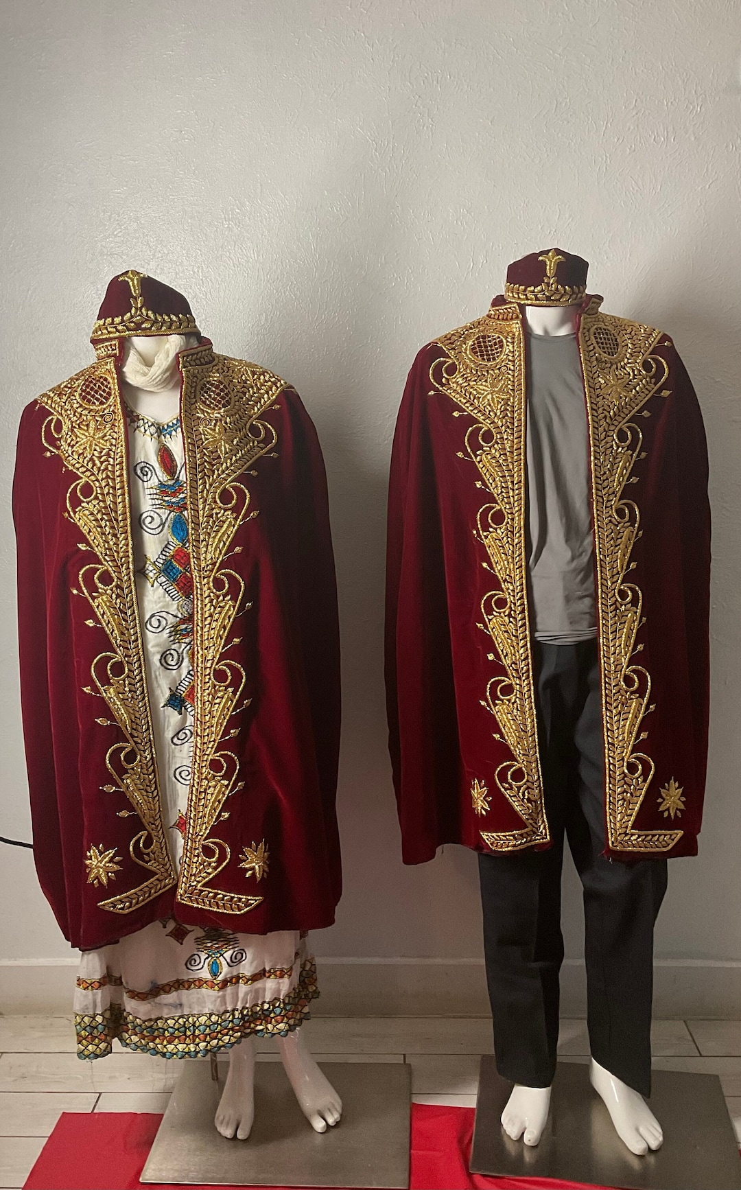 Ethiopian Kaba / Kabba / Wedding Kaba / Red Kaba - Etsy