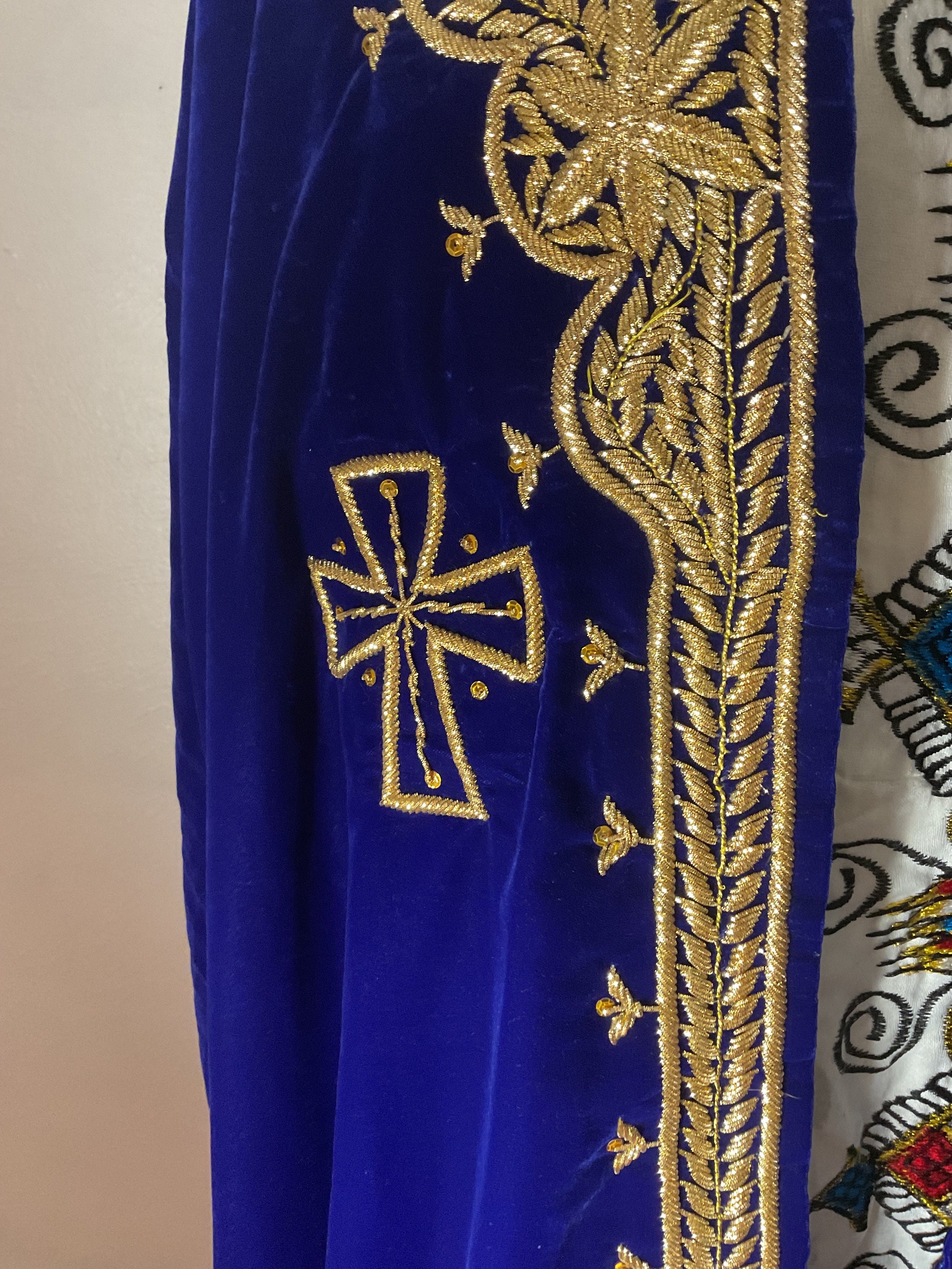 Ethiopian Kaba / Kabba / Wedding Kaba / Blue Kaba - Etsy