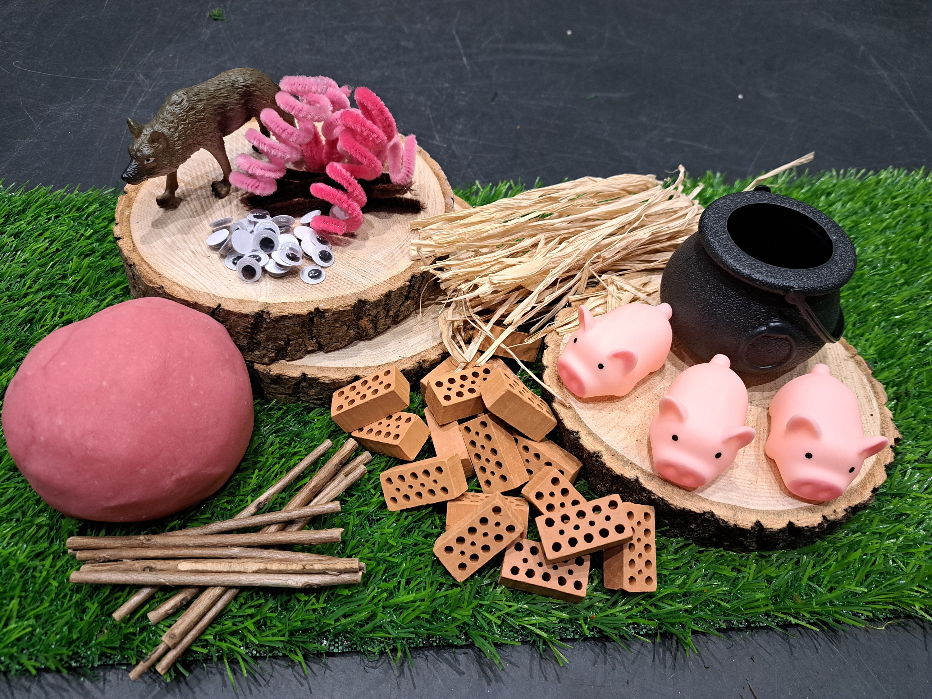 The Three Little Pigs Learning Pack - Etsy