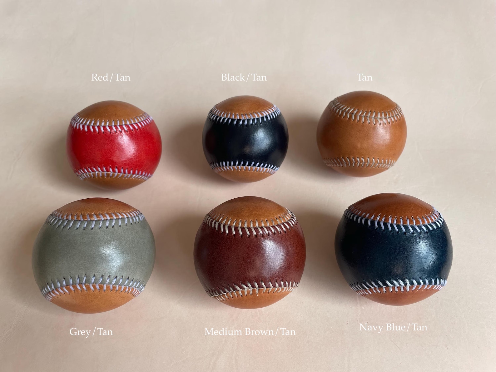Leather Baseball - Handmade Custom Vintage Gift - Birthday, Groomsmen ...