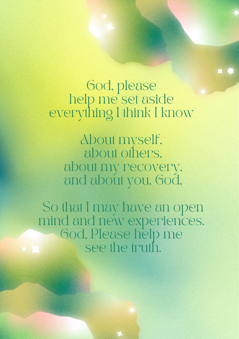 5 Poster Bundle - Set Aside Prayer - AA - Etsy