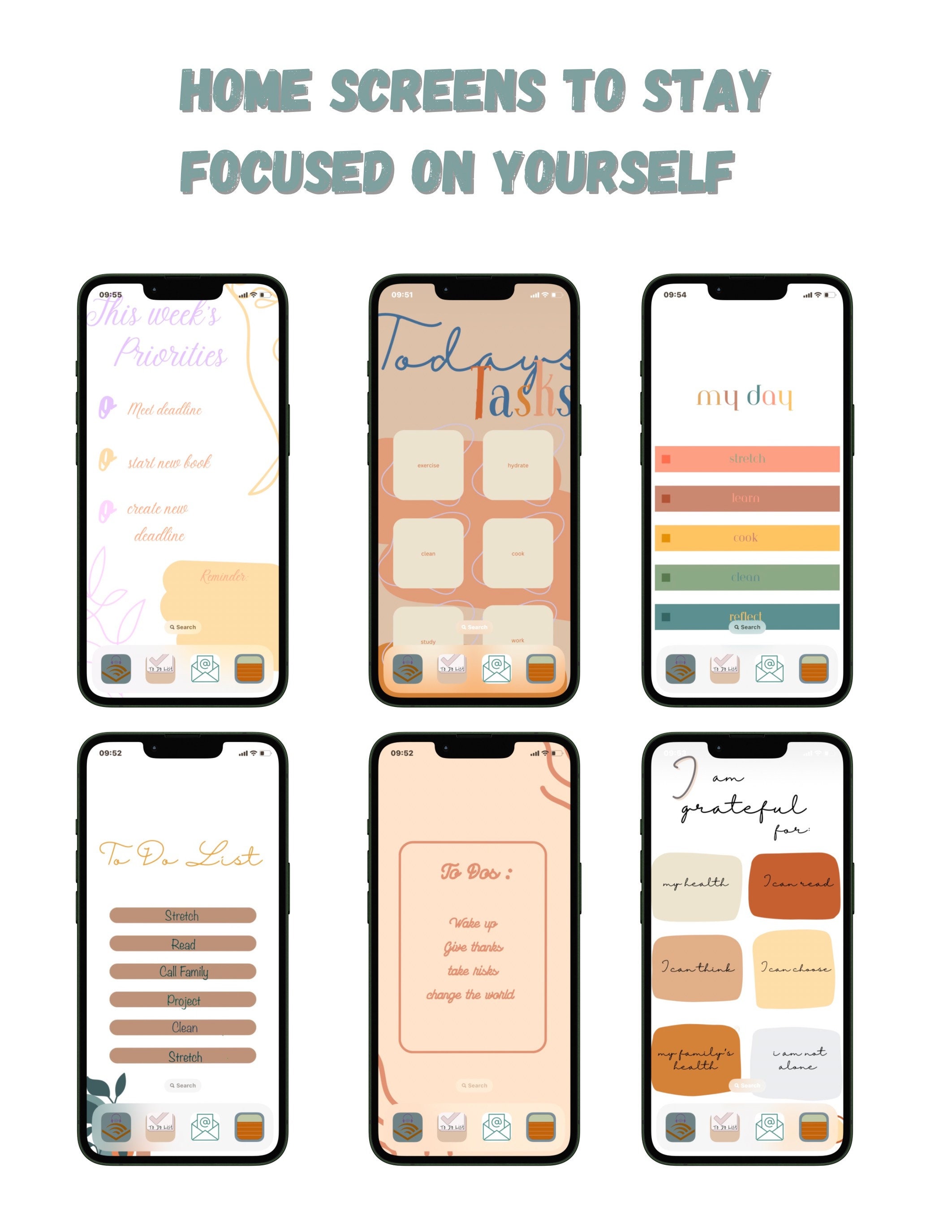 Editable Phone Wallpapers - Etsy