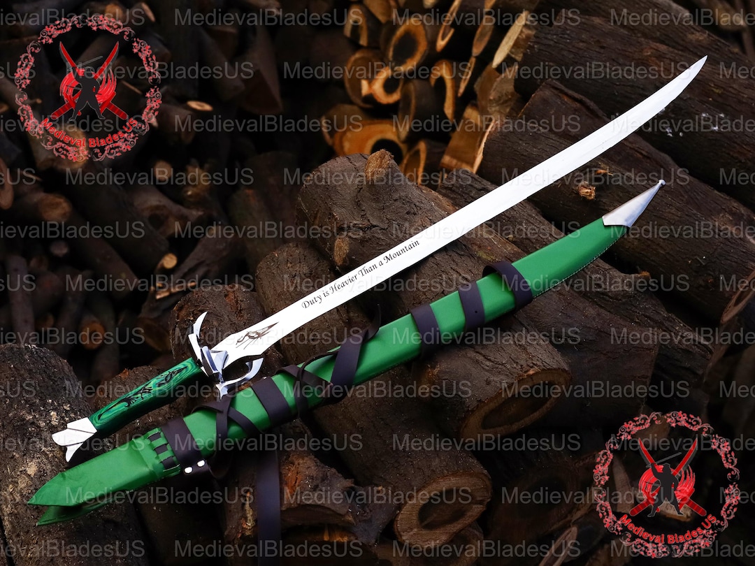 Battle Ready Long Sword Gifts for Men Medieval Real Sword Anime Viking ...