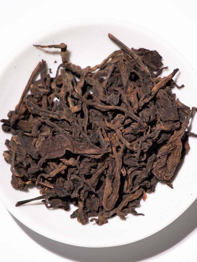 Pu-erh Noir, Shu Ripe Puerh, Loose Leaf Tea, Menghai County, China - Etsy