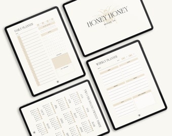Aesthetic Digital & PDF Printable Weekly Planner! - Etsy