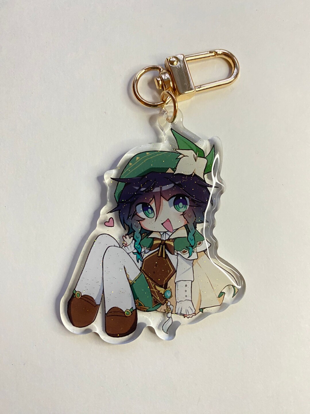 Venti Genshin Impact Keychain - Etsy