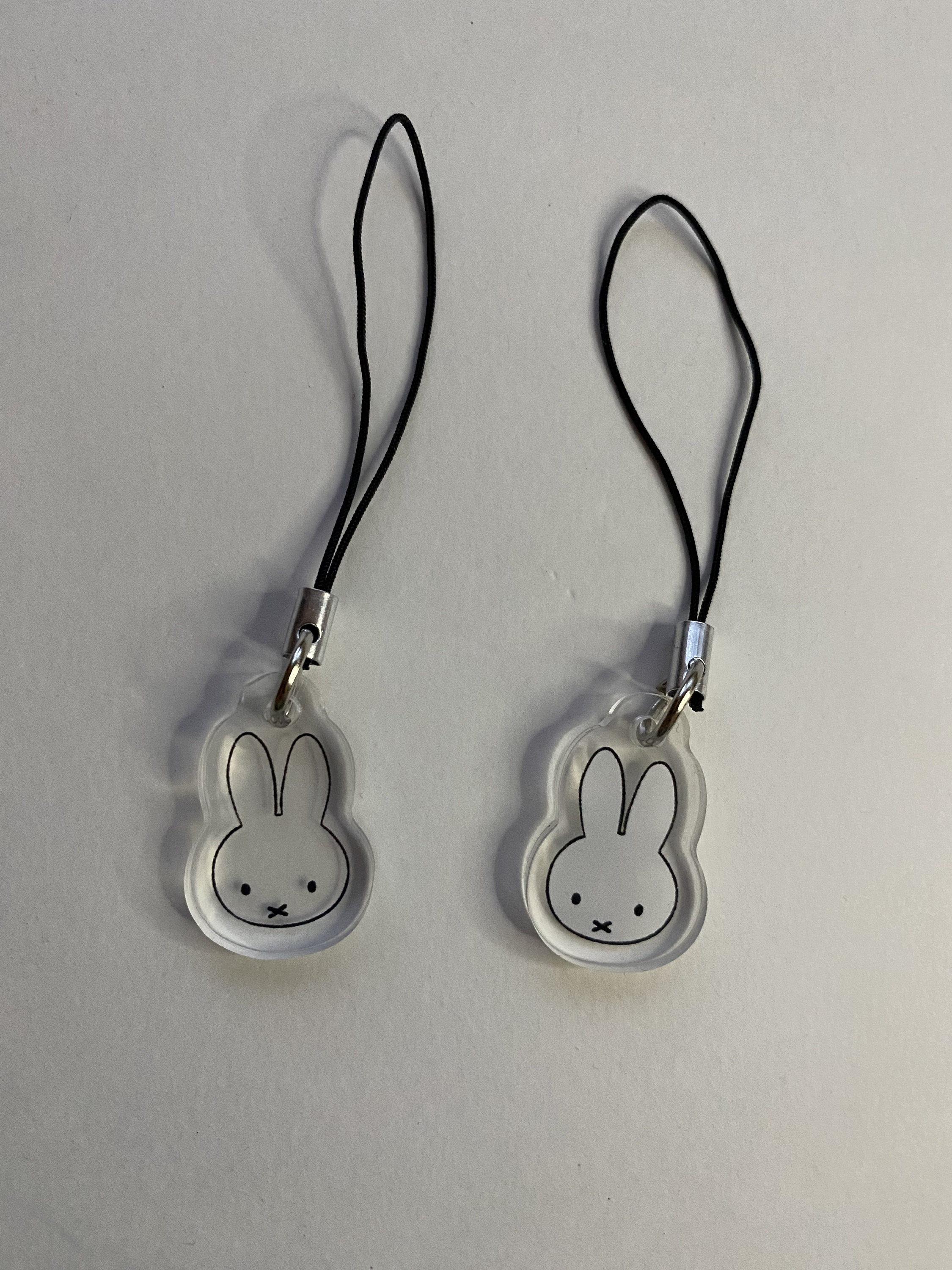 Miffy Acrylic Keychain/phone Charm - Etsy