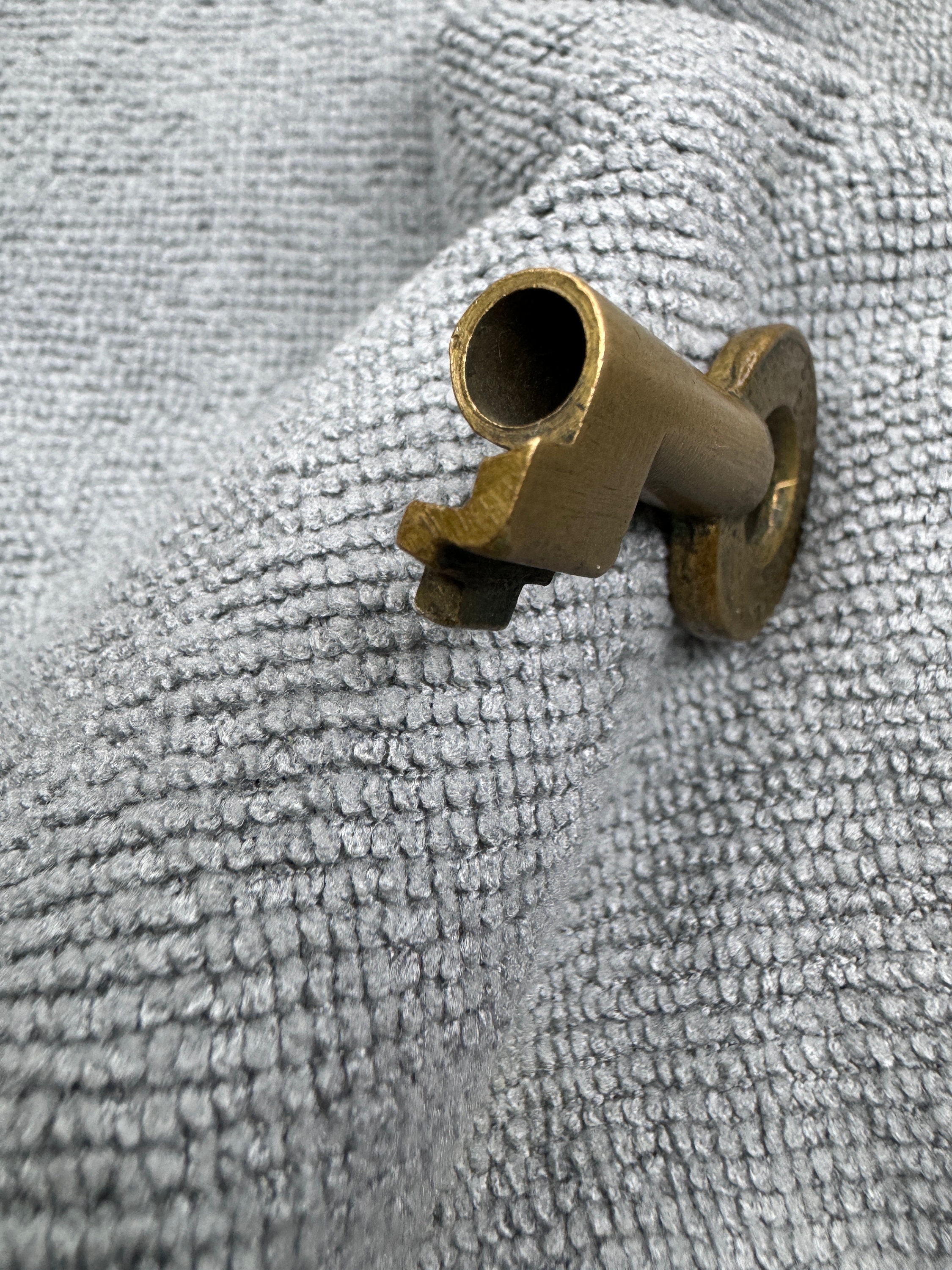 B&MRR Boston and Maine BM Railroad Brass Switch Key Hollow Barrel ...