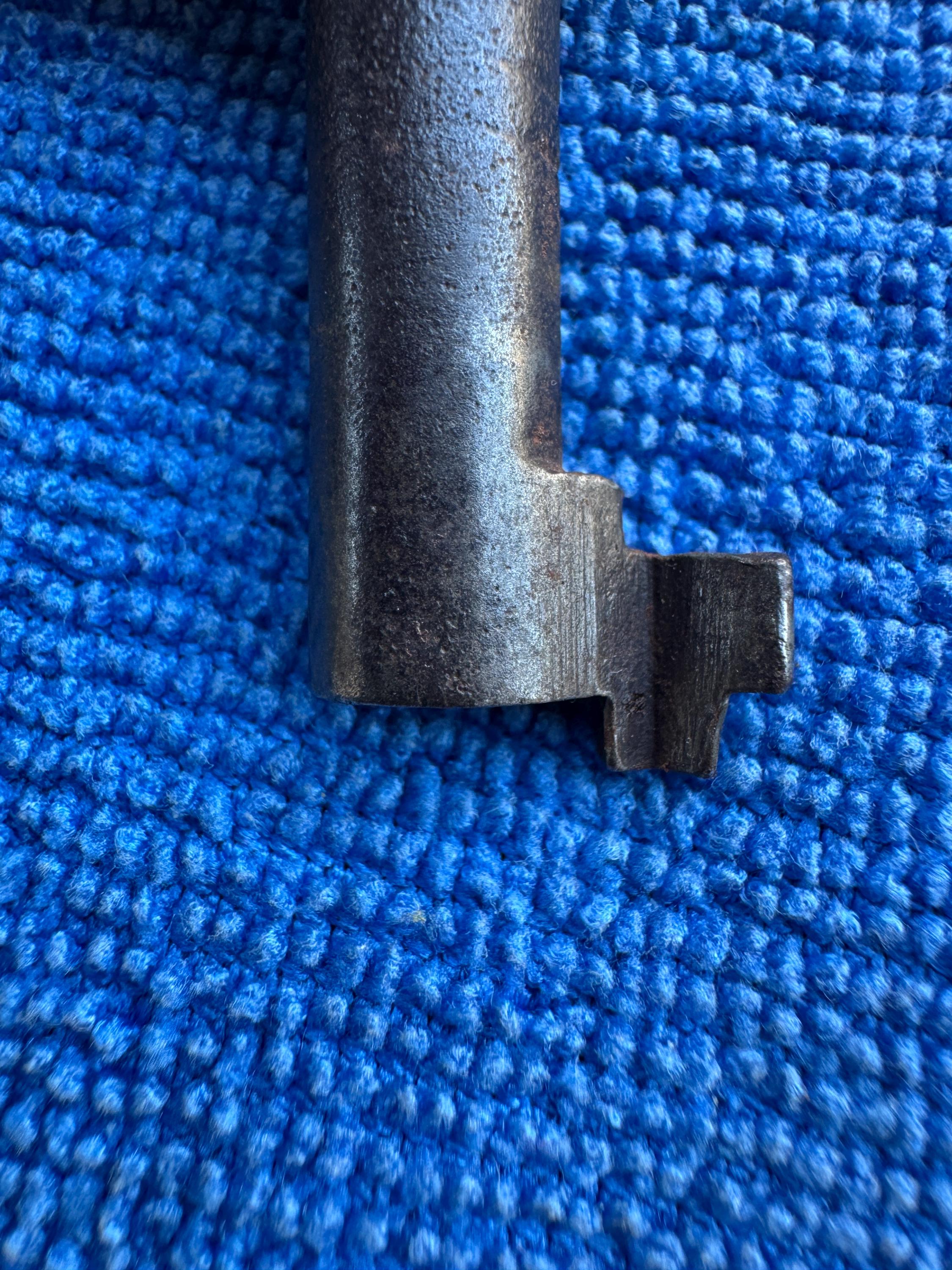 WF & CO Key Manufactured by J.H.W. Climax Steel Double Ring Key Wells ...