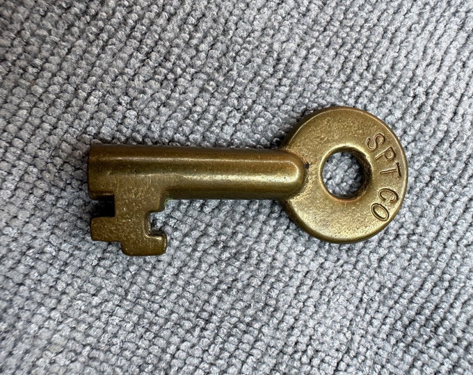 Southern Pacific Company Railroad SP Spt Co Brass Espee Switch Key Hollow Barrel - Etsy