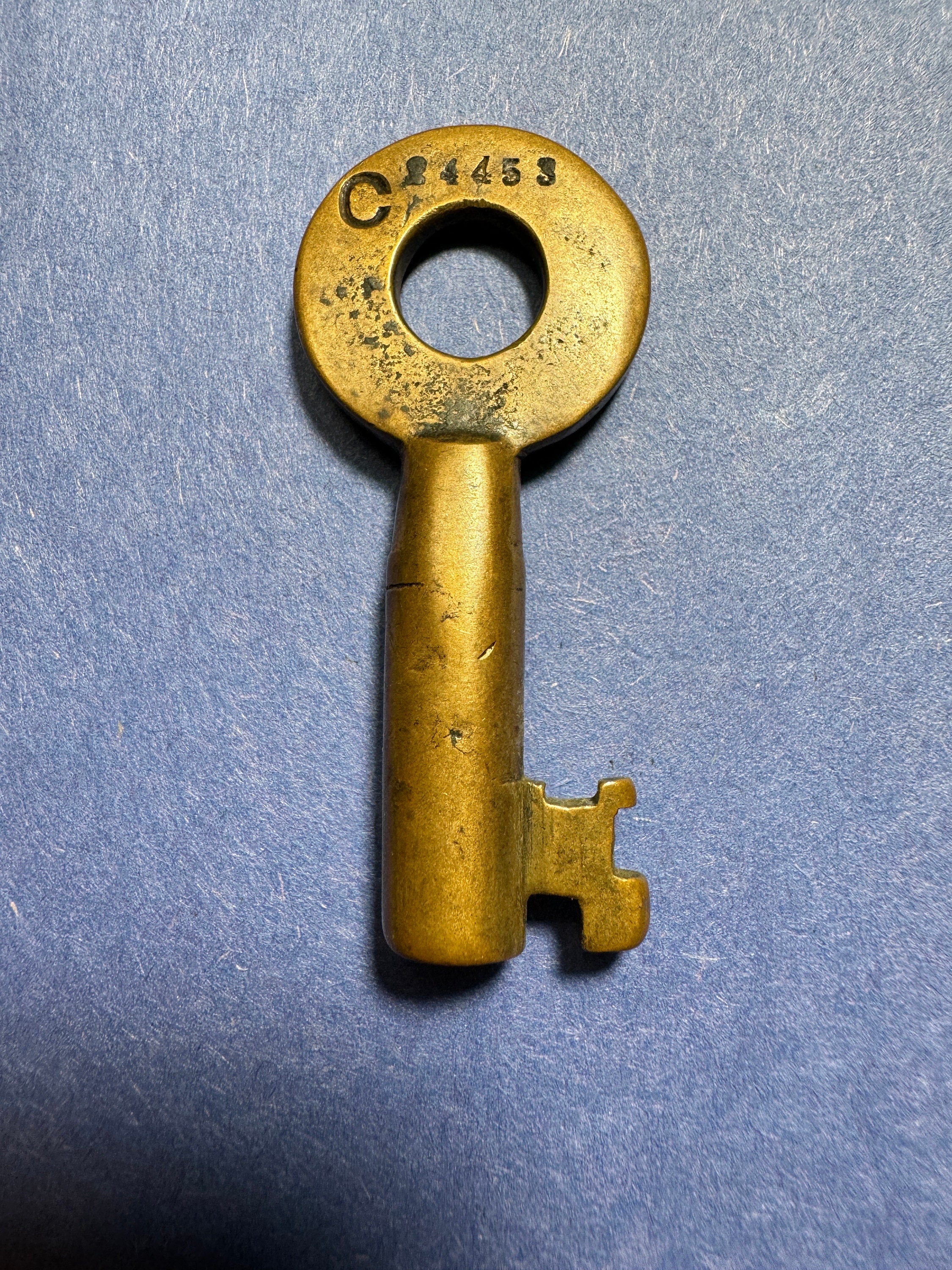 B&O Rr Car Brass Key Baltimore and Ohio Railroad From 1879-1917 by the ...