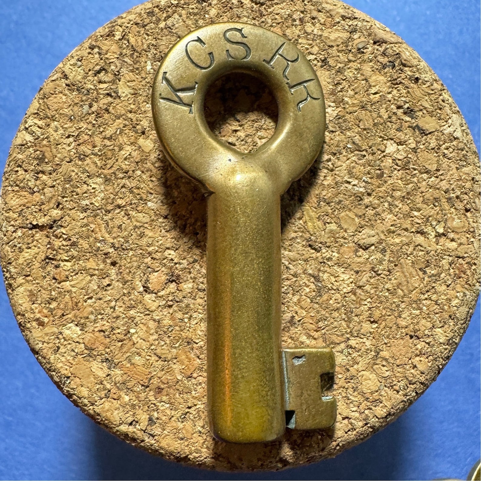 Kansas City Southern Lines Railway KCS KCSRR KCSRY Ry Railroad Brass ...