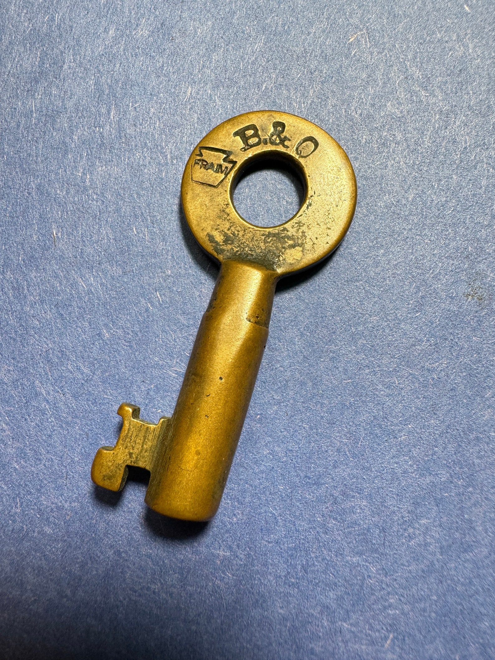 B&O Rr Car Brass Key Baltimore and Ohio Railroad From 1879-1917 by the ...