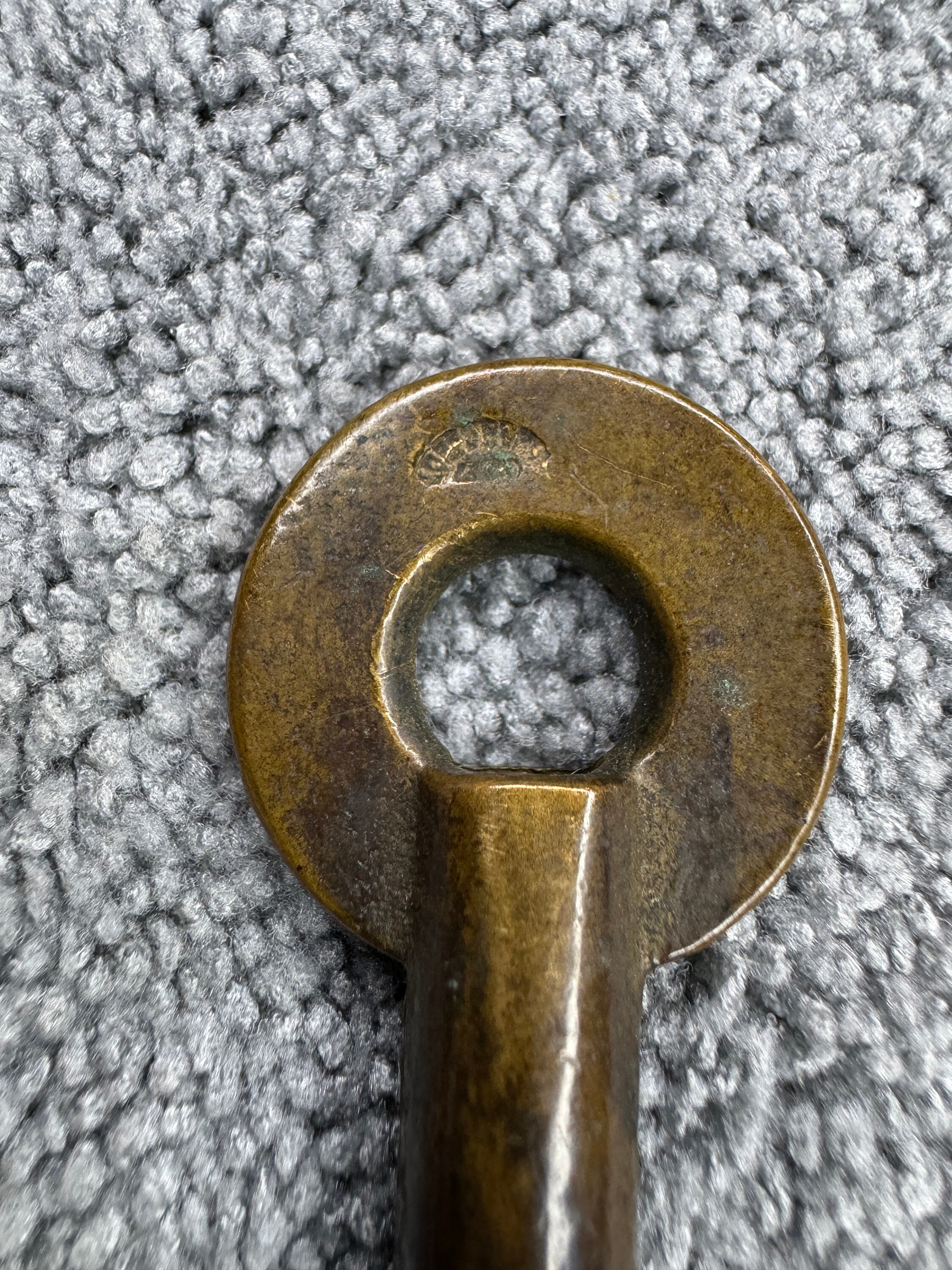 CM&STP Loeffelholz Brass Railroad Switch Key chicago Milwaukee St Paul ...