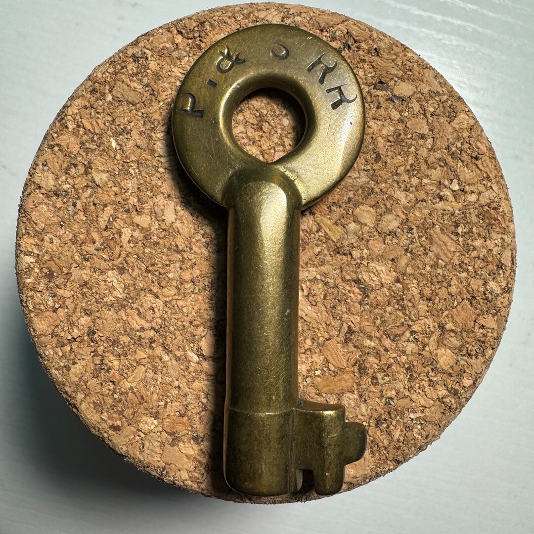 Pittsburg and Shawmut Railroad P&R Key PSR Shawmut Line Ry Railroad ...