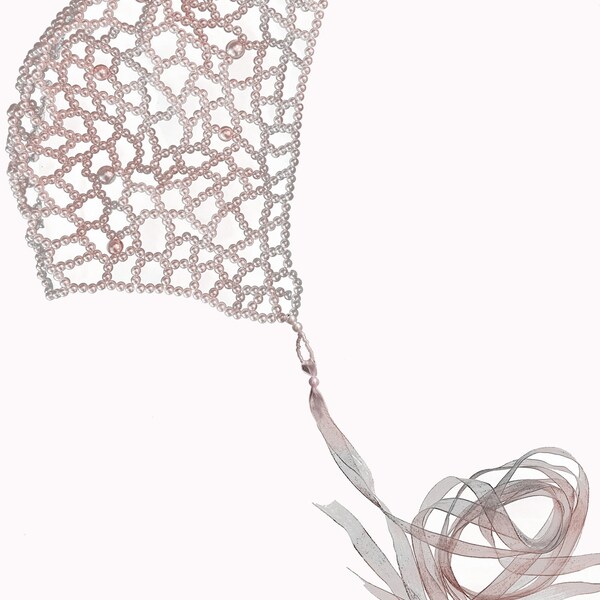 Beaded Headpiece - Etsy