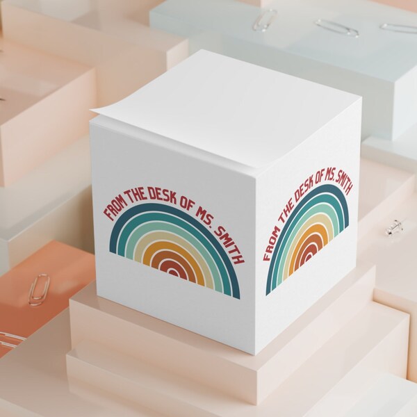 Custom Post It Note Cube - Etsy