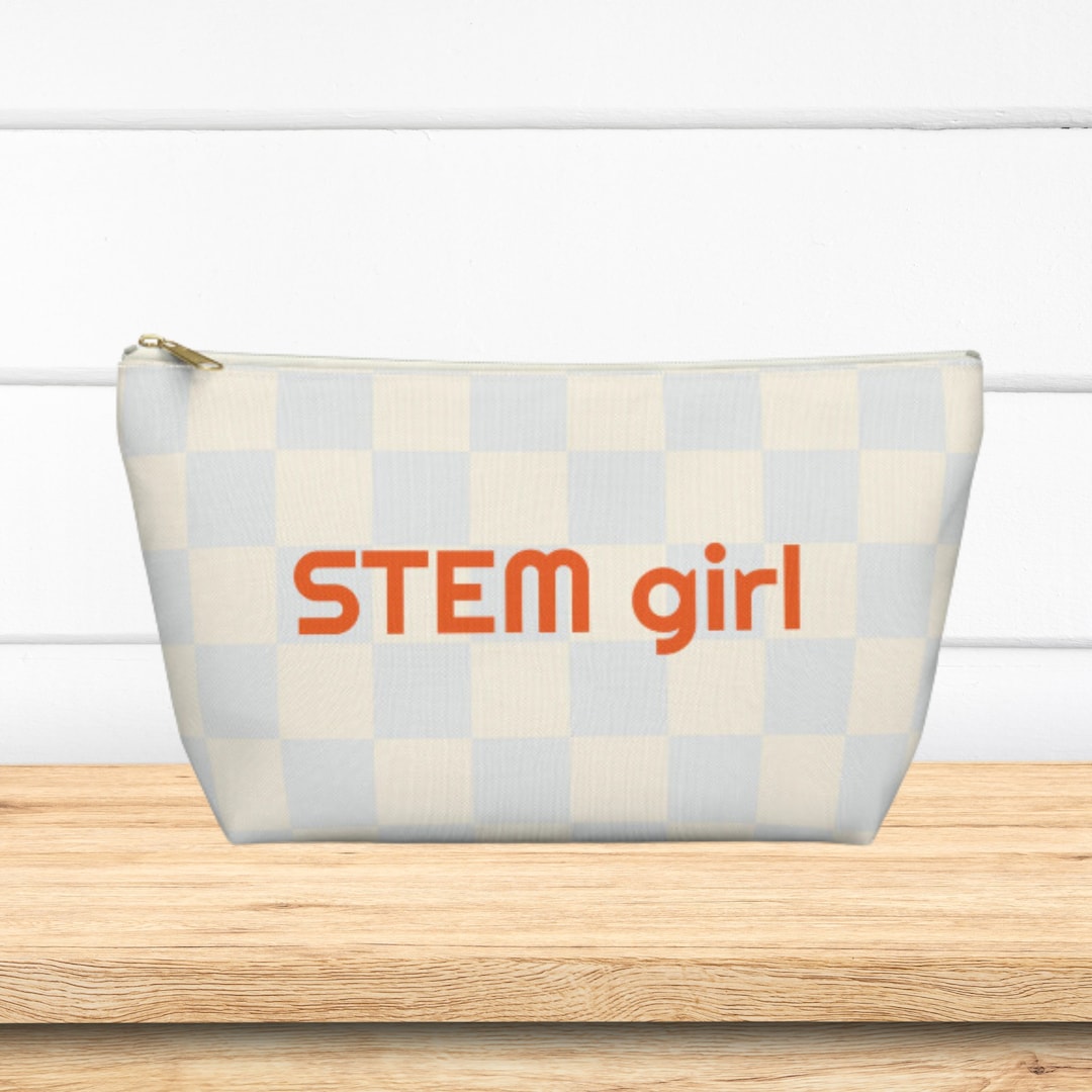 STEM Girl Pencil Case, Back to School Accessories for Kids, Backpack ...