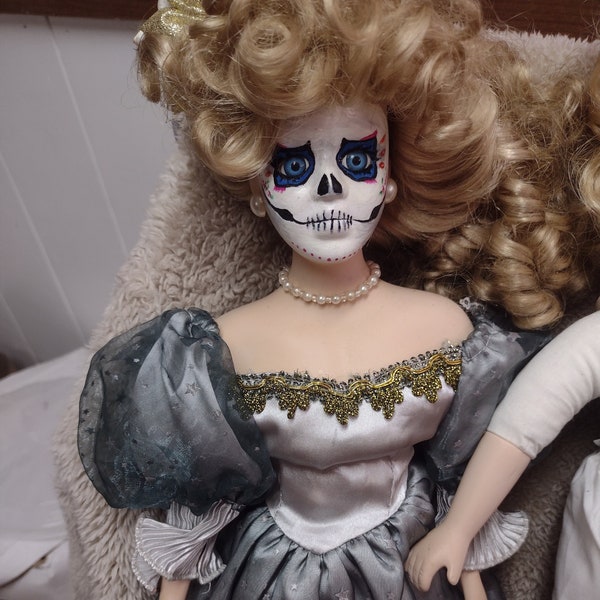 Sugar Skull Doll - Etsy
