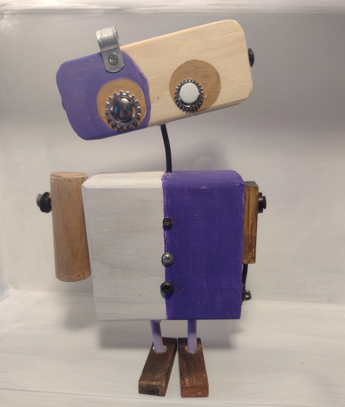 Whimsical Robot, Toy Robot, Wood Robot - Etsy