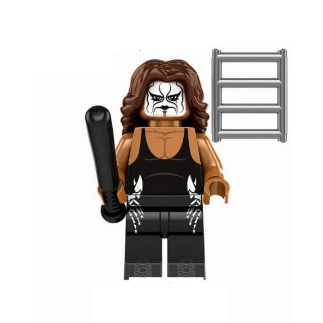 Sting Custom WWE Minifigure Wrestling WWF - Etsy