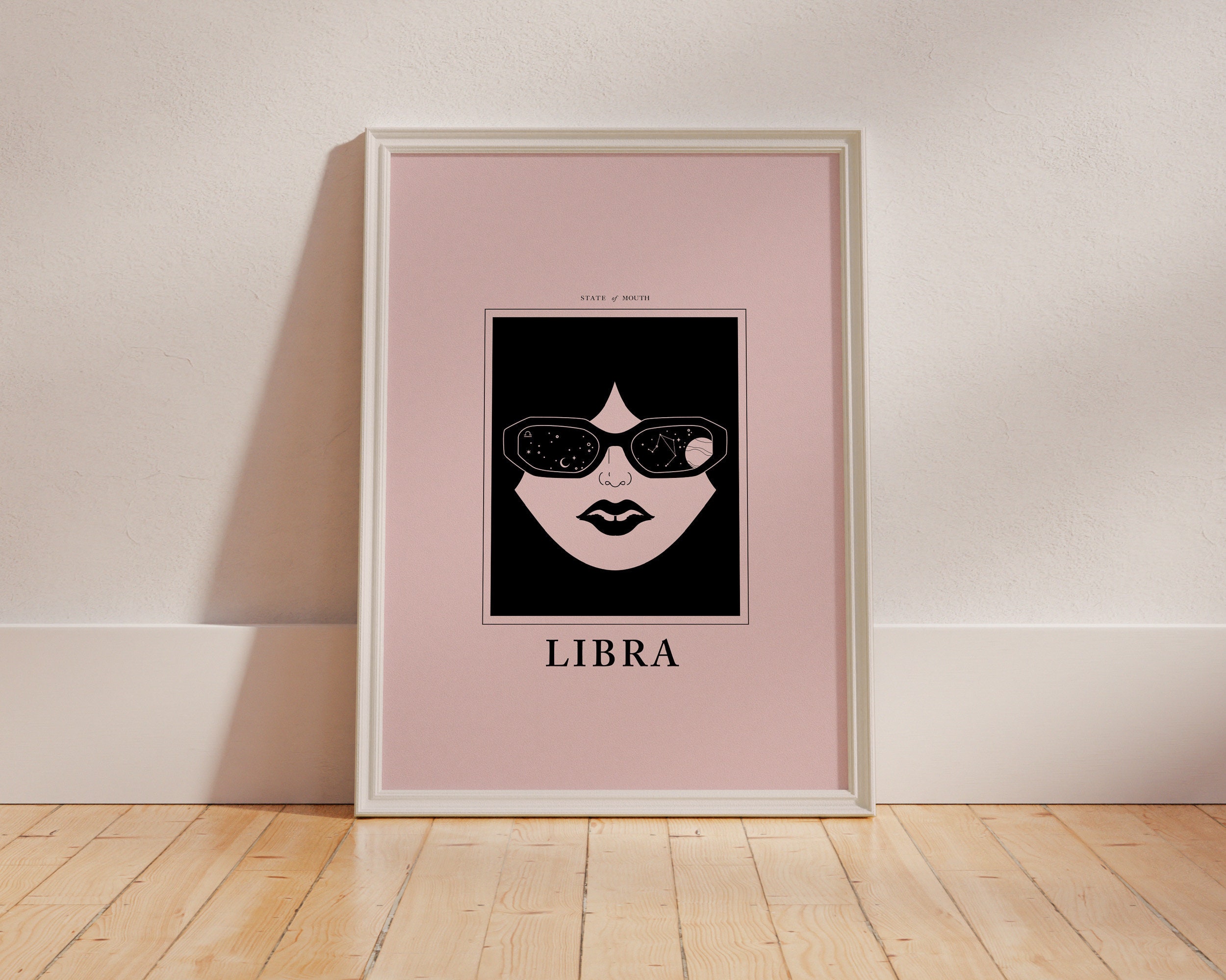 Libra Poster Libra Poster Libra Wall Art Libra Print Libra Artwork ...