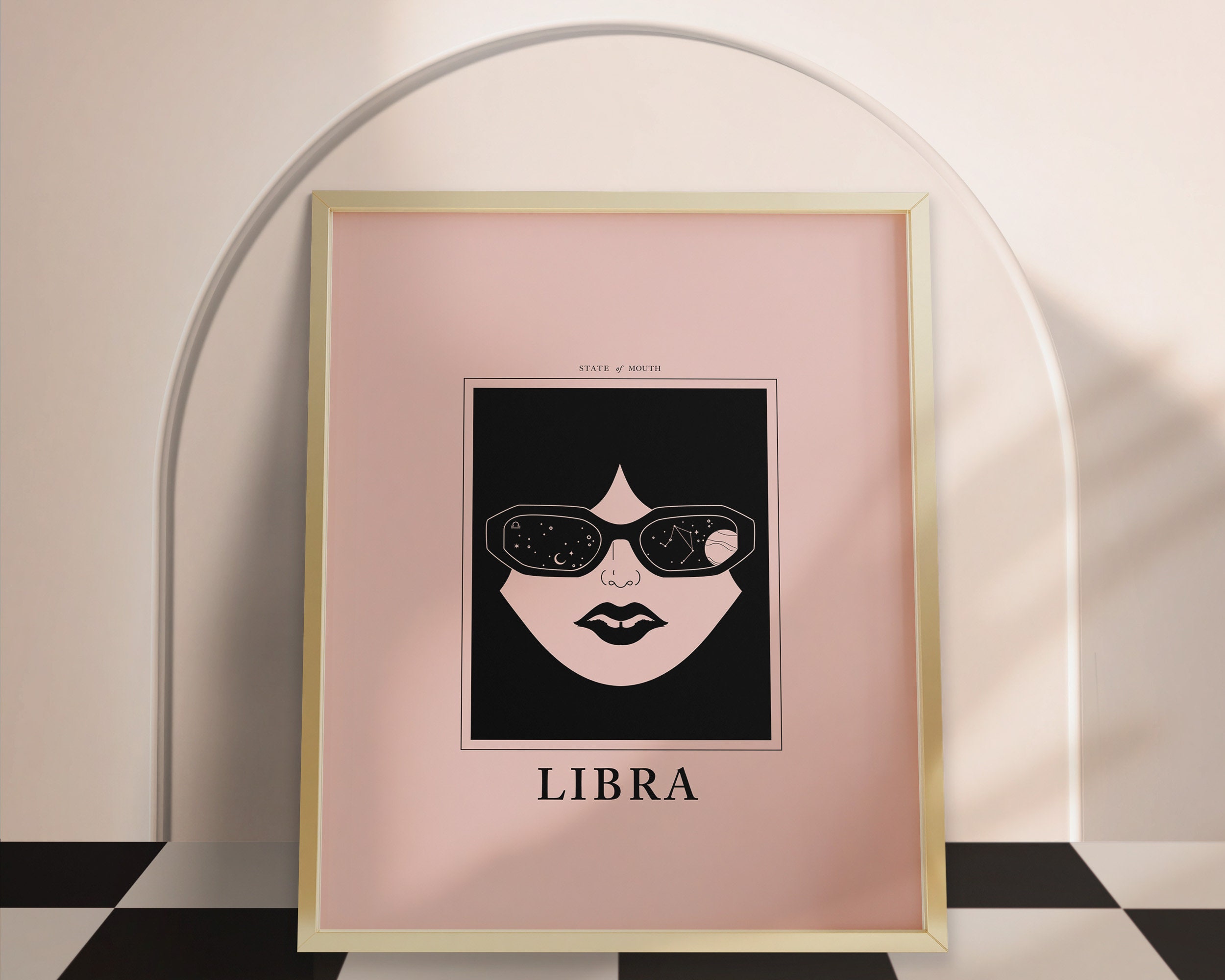 Libra Poster Libra Poster Libra Wall Art Libra Print Libra Artwork ...