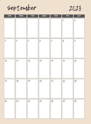 Printable 2023 12 Month Planner Aesthetic Element Month to Month ...