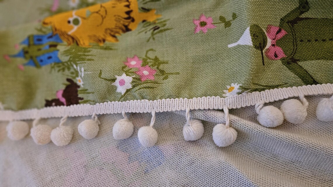 Vintage Wizard of Oz Twin Bed Coverlet - Etsy
