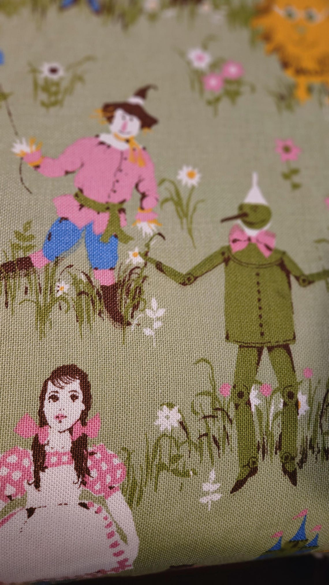 Vintage Wizard of Oz Twin Bed Coverlet - Etsy