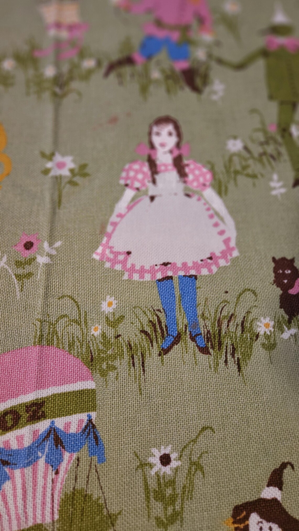 Vintage Wizard of Oz Twin Bed Coverlet - Etsy