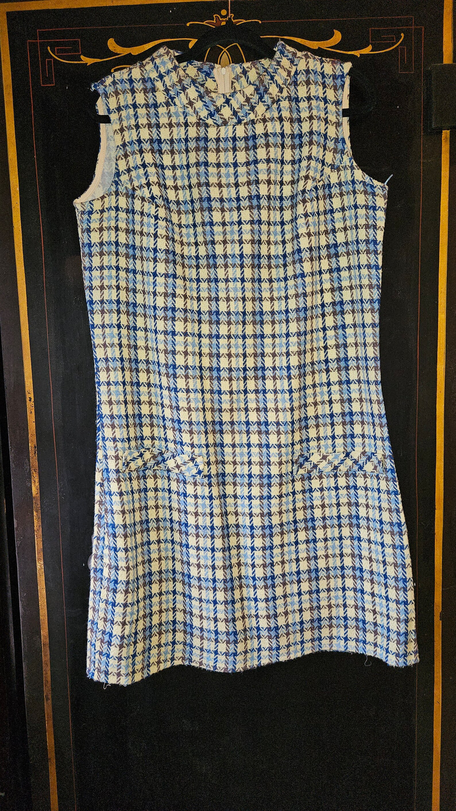1960/70s Bonded Wool Jumper With Mock Neck - Etsy