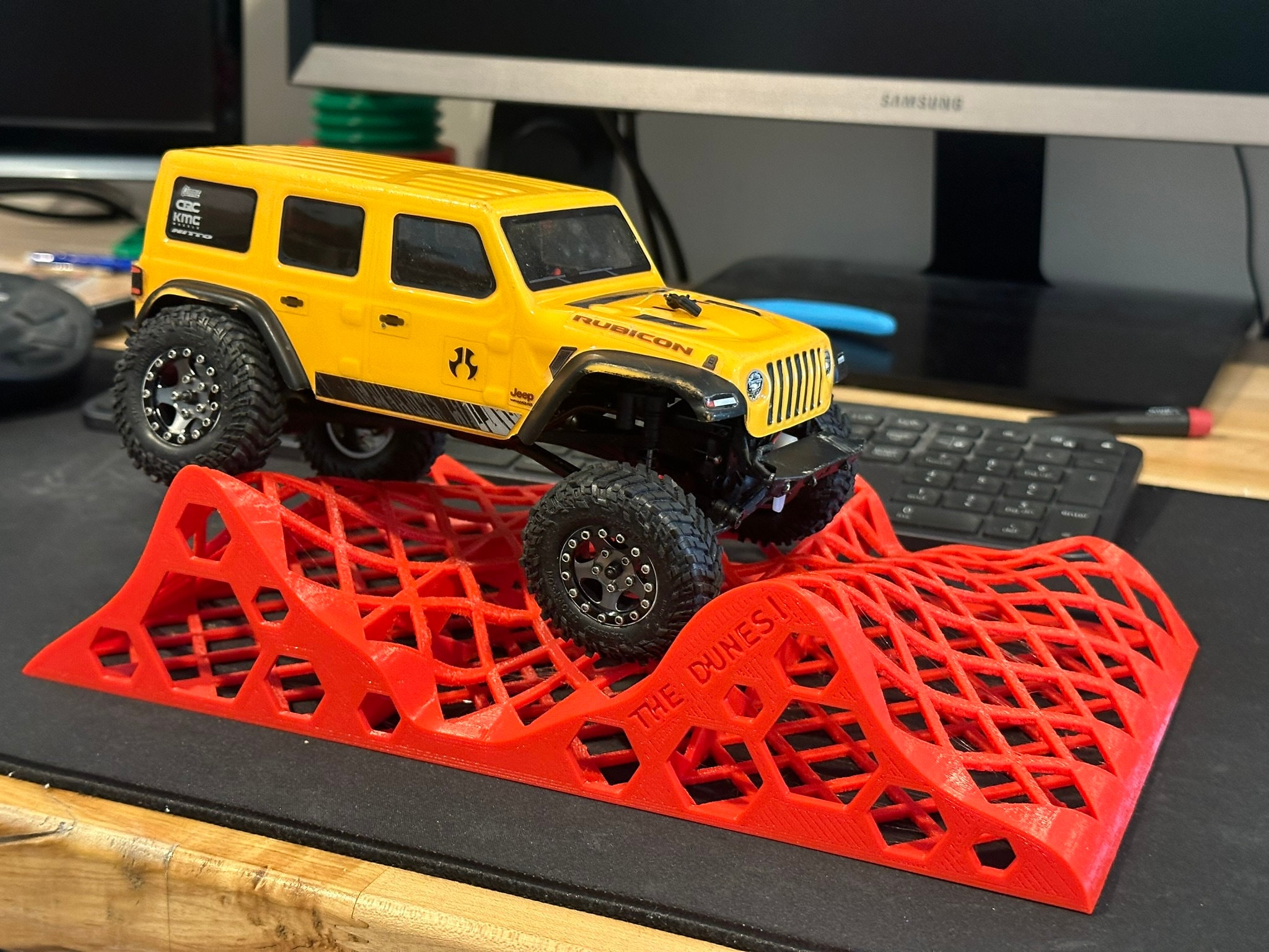1/24th Scale Rock Crawler Challenge Obstacle for SCX24, TRX4M - Etsy