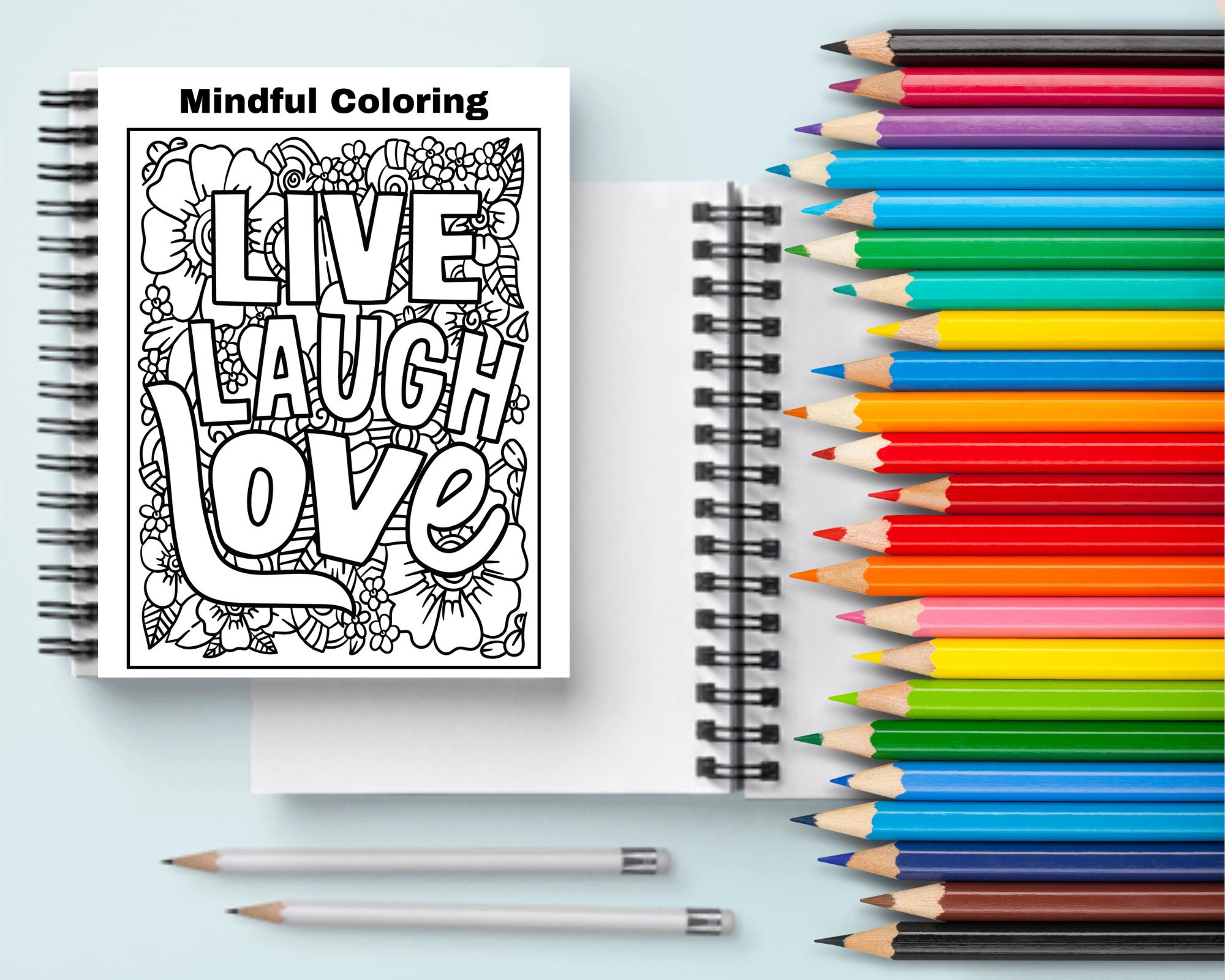Mindful Coloring Positive Quotes Worksheets, Coloring Pages, Printable ...