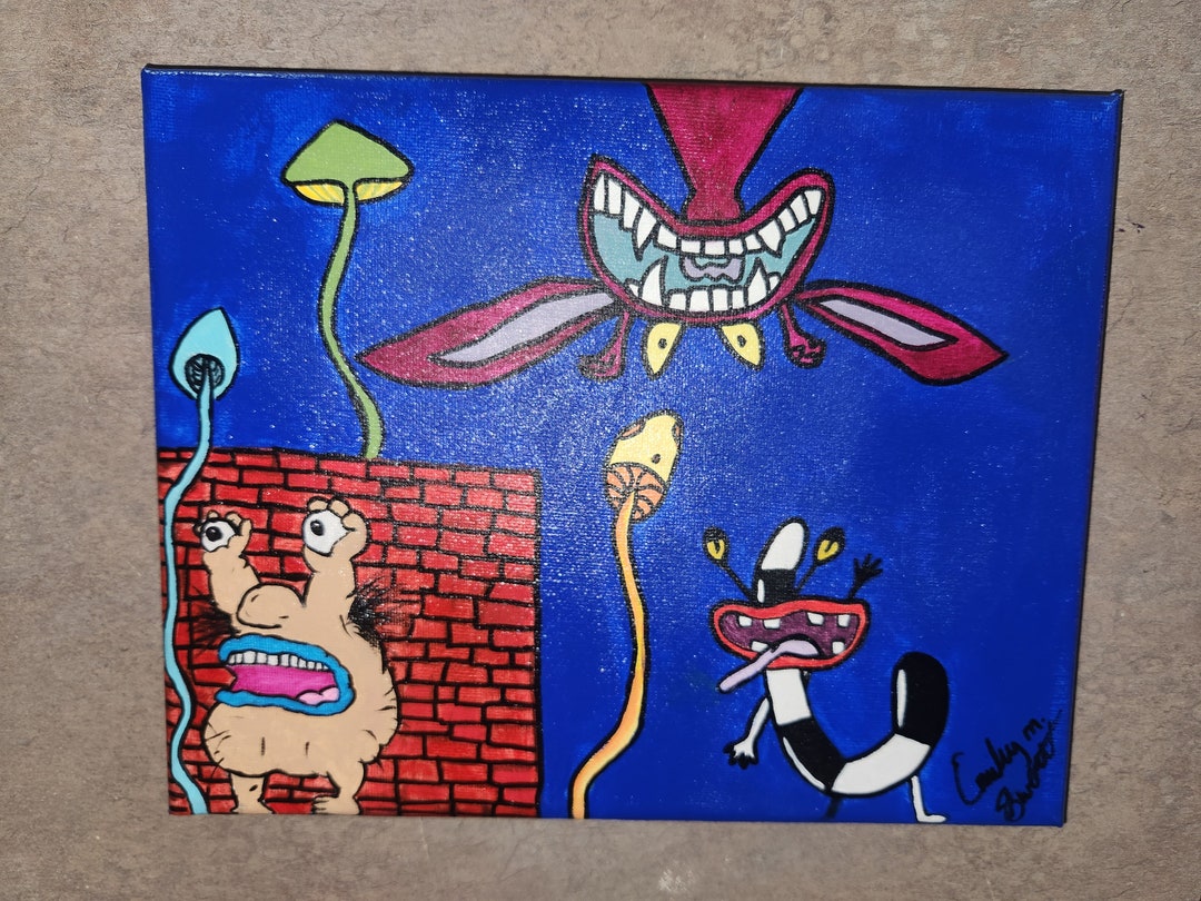 AHH Real Monsters at Night - Etsy
