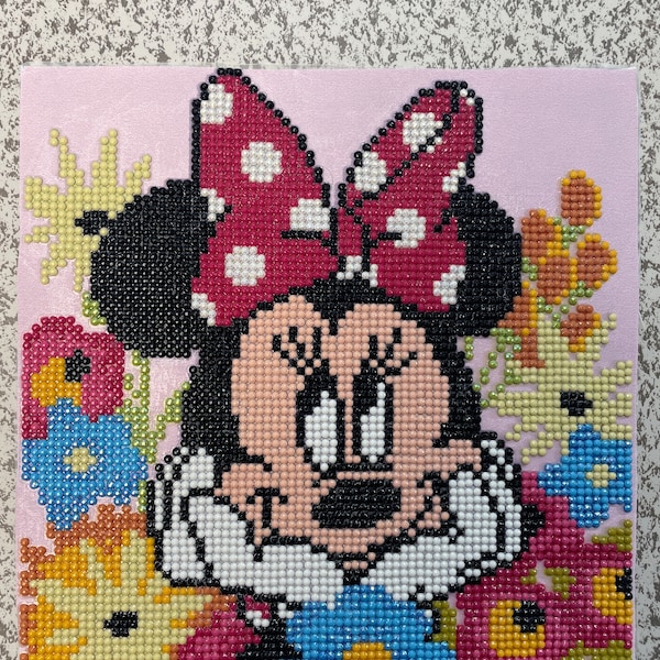 Minnie Mouse Diamond Art - Etsy
