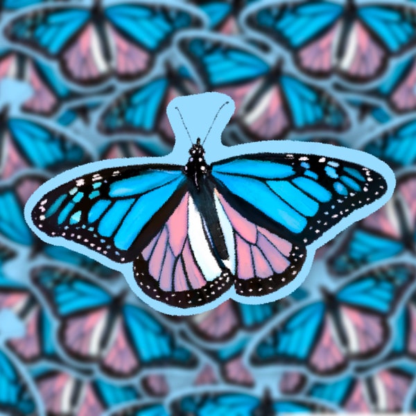 Trans Butterfly - Etsy