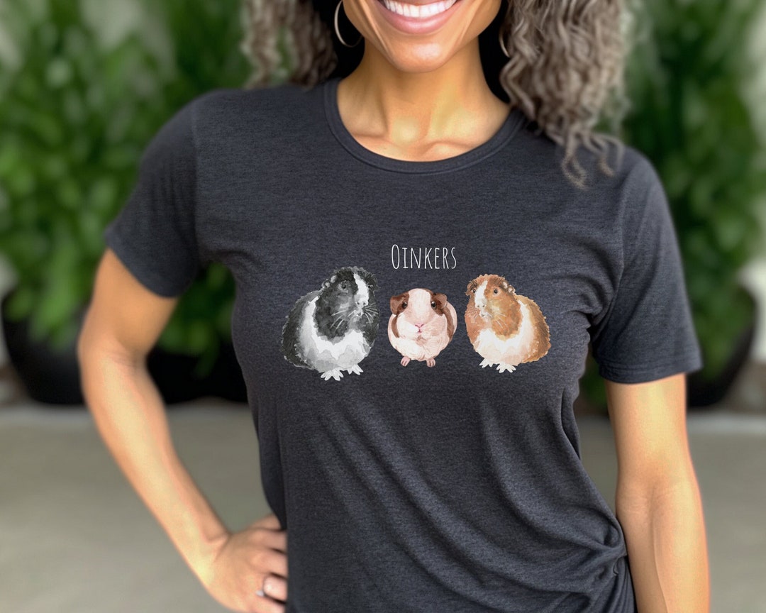 Guinea Pig Gift, Guinea Pig Accessories, Cute Guinea Pig Shirt, Oink ...